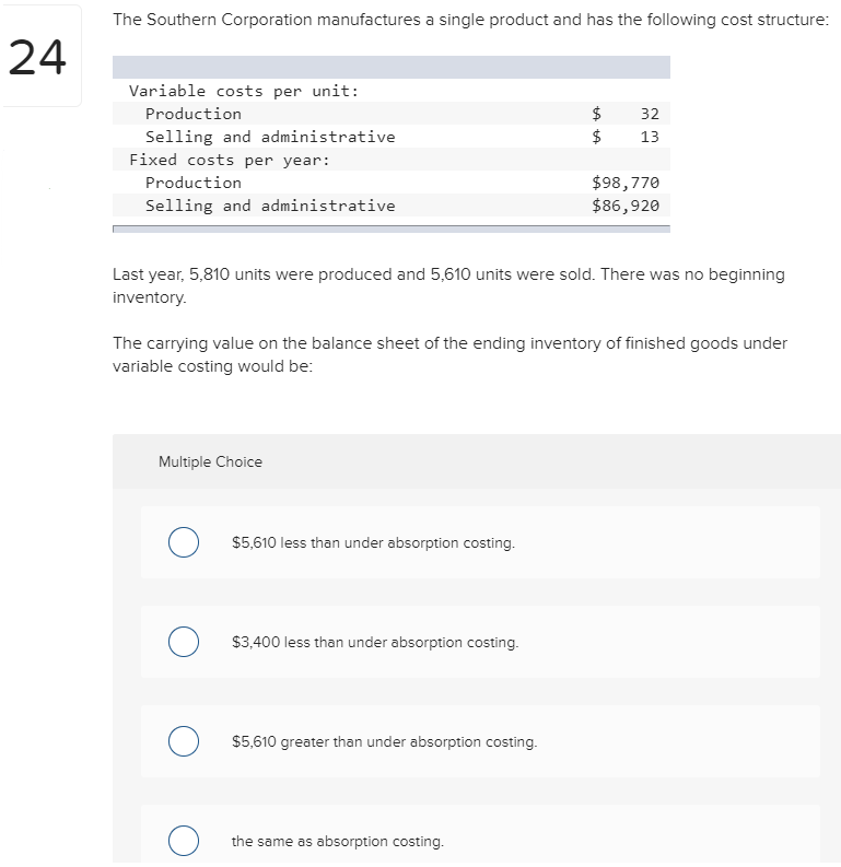 Solved Tubaugh Corporation has two major business | Chegg.com