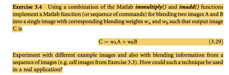 Solved Exercise 3.4 Using a combination of the Matlab | Chegg.com
