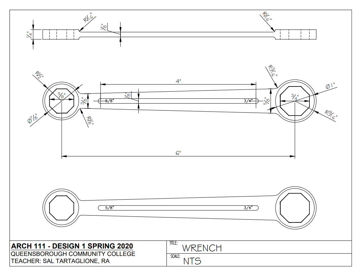 Solved / RS" RYG" 18 R/2 4" 3/4" 45/8" 3/4" R%6" 076" R%S" | Chegg.com