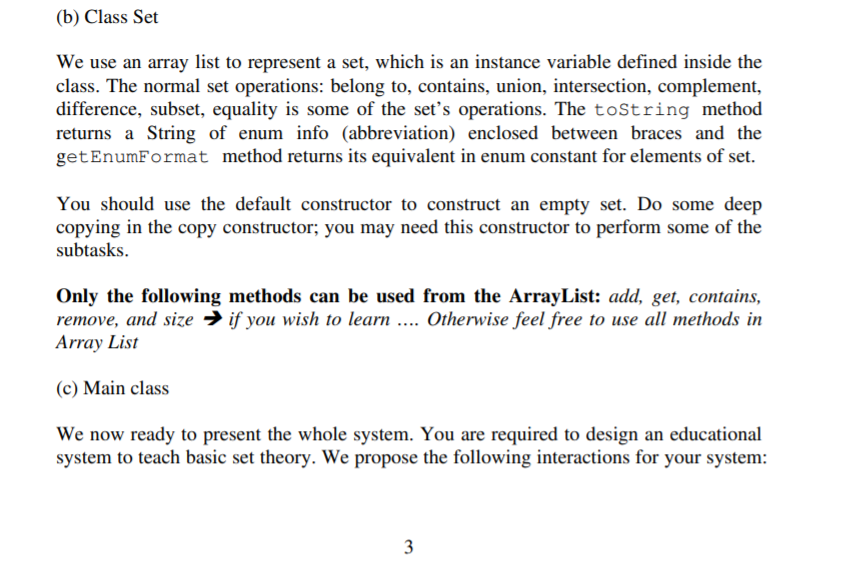 Solved Objectives: Practice java programming with classes | Chegg.com