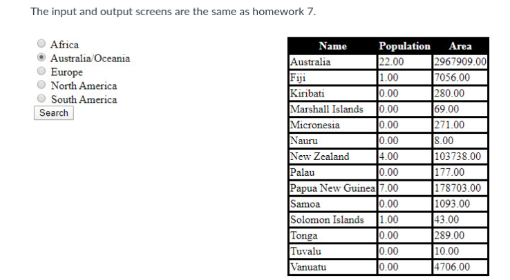 Solved Help write a code to go into a separate javascript | Chegg.com
