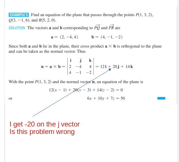 Solved EXAMPLE 5 Find an equation of the plane that passes | Chegg.com