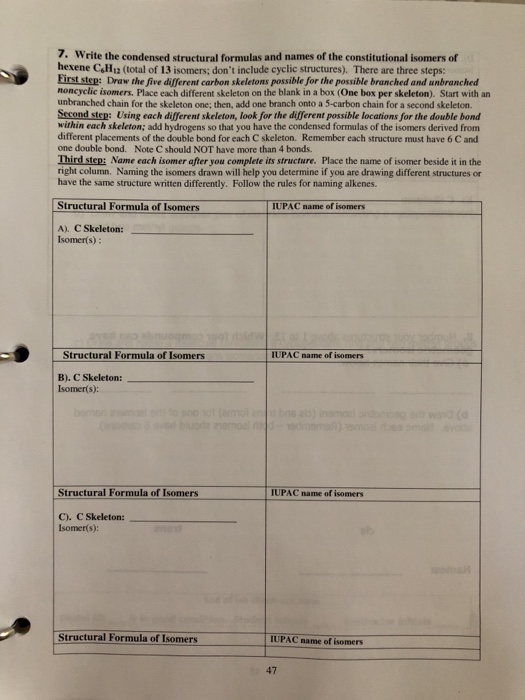 Solved Experiment 3 Lab Report UNSATURATED HYDROCARBONS: | Chegg.com