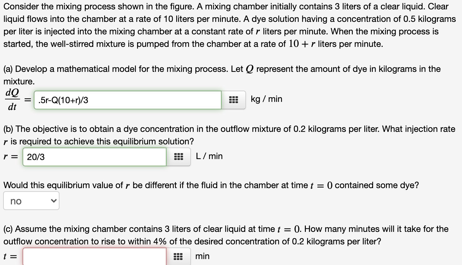 Solved Consider the mixing process shown in the figure. A | Chegg.com