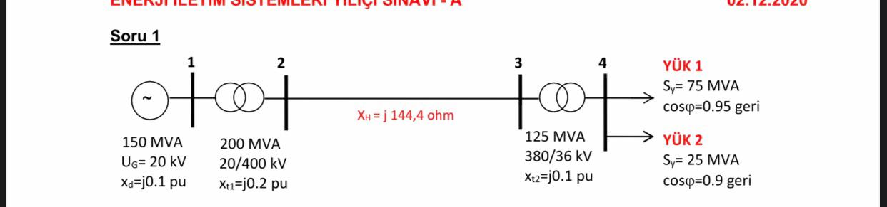 a-) ﻿Calculate the per-unit (pu) ﻿impedance values | Chegg.com