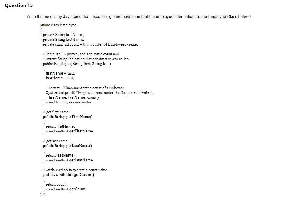 Solved The class rectangle is a subclass of another class | Chegg.com
