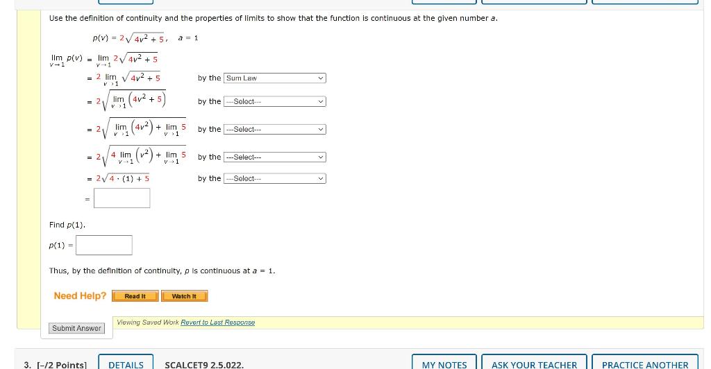 Solved Use The Definition Of Continuity And The Properties
