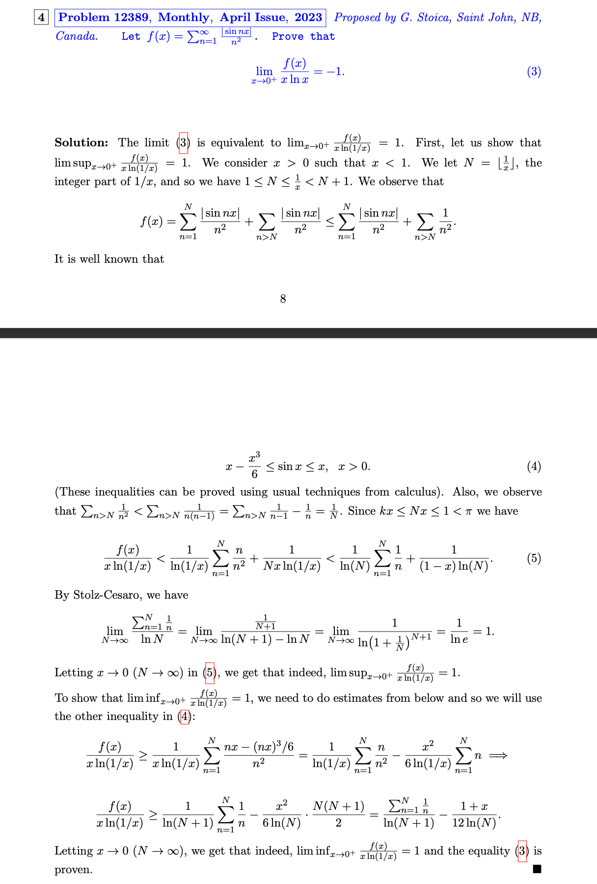 Solved solve the problem 3 by using the problem 4 already | Chegg.com