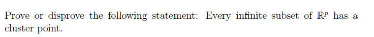 Solved Prove or disprove the following statement: Every | Chegg.com
