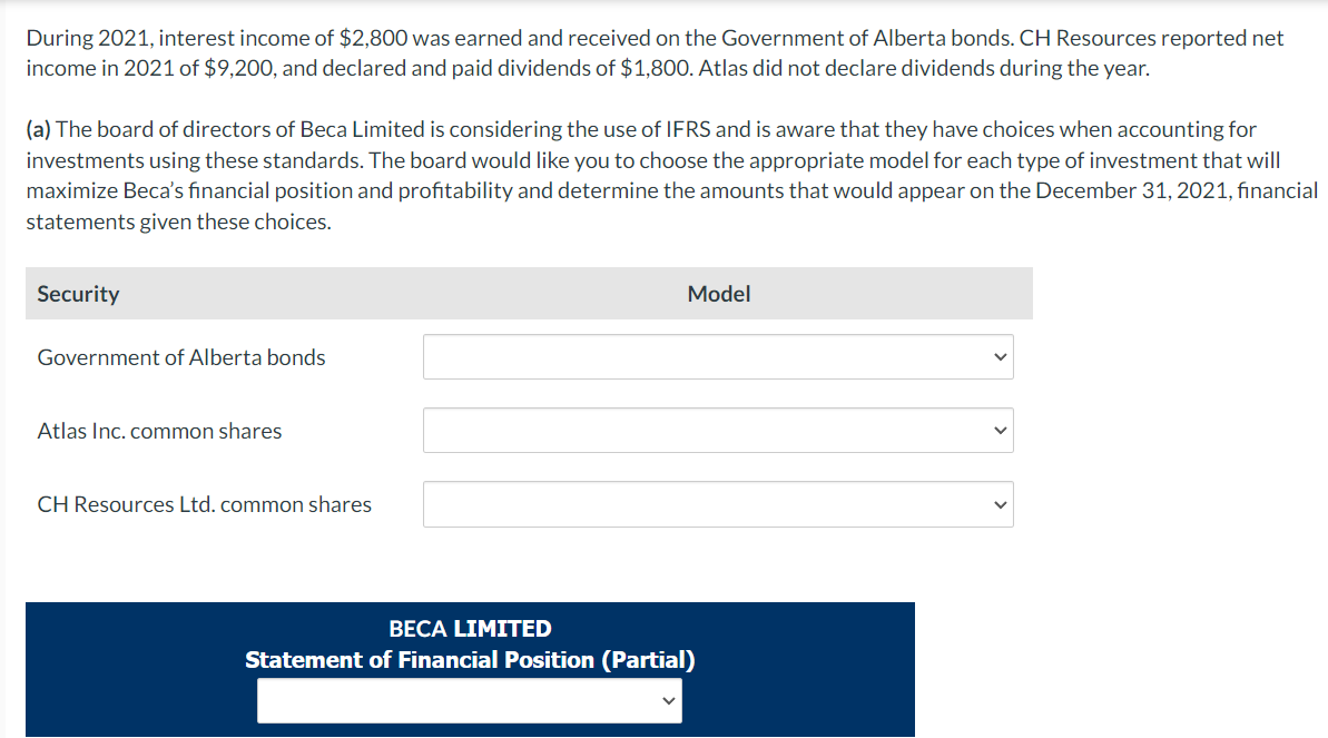 Solved At the beginning of 2021, Beca Limited purchased | Chegg.com