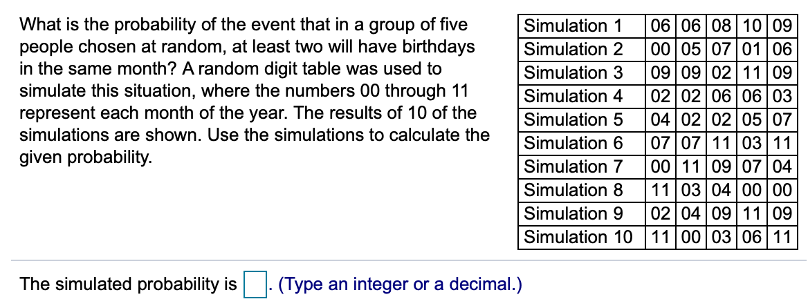 Solved What is the probability of the event that in a group | Chegg.com
