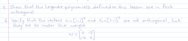 Solved 5. show that the legendre polynomials defined on this | Chegg.com