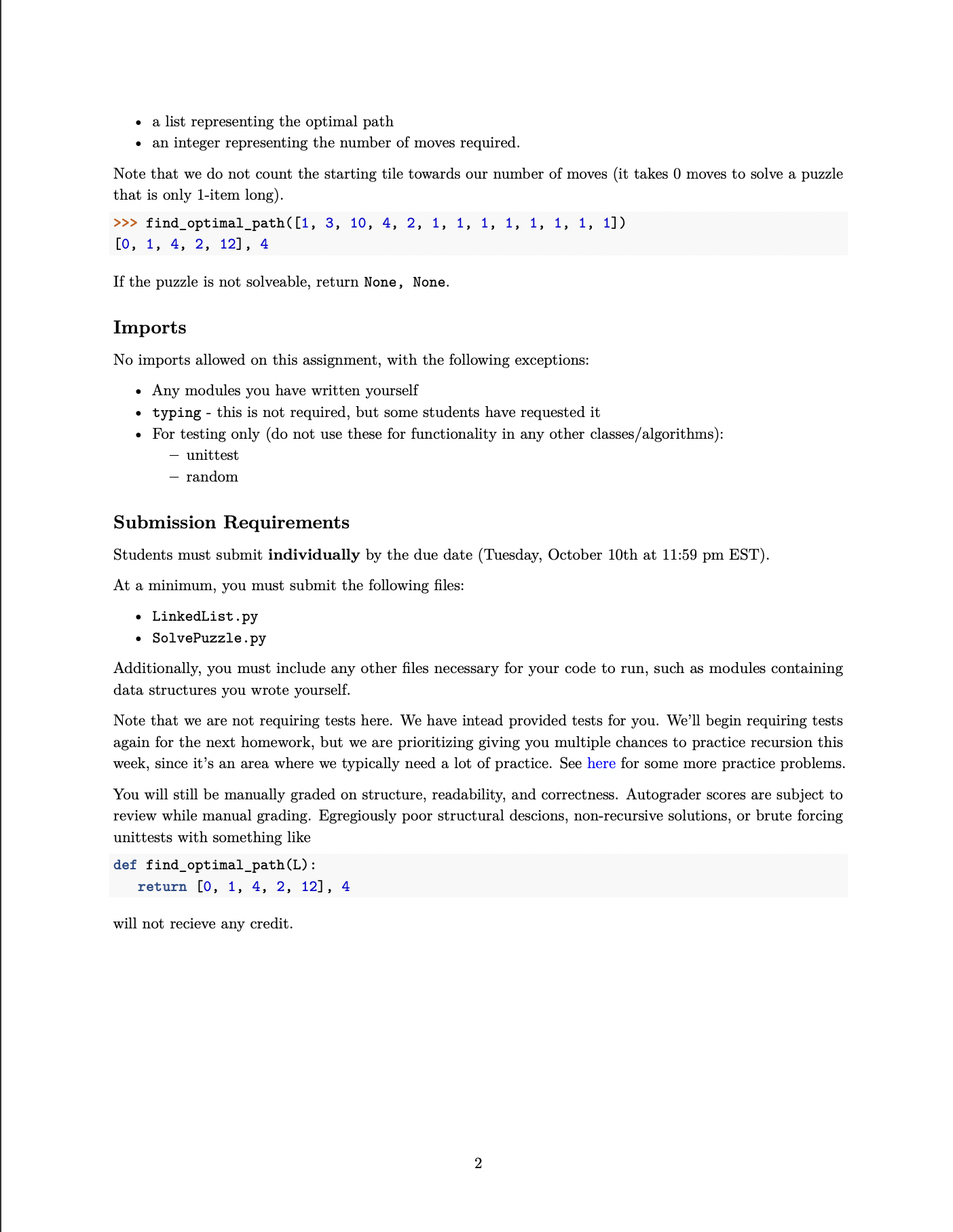 Solved - get_tail() _-_len_-_(),_repr__(), and get_tail() | Chegg.com