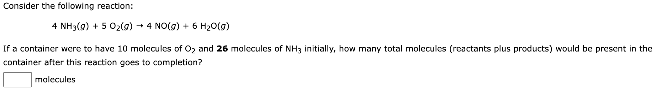 Solved Consider the following reaction: | Chegg.com