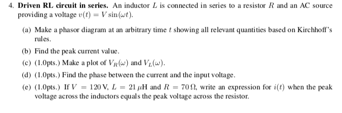 Solved clearly indicate your answer for ALL 5 parts for a | Chegg.com