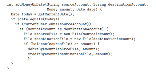 Solved Identify And Describe The Possible Time Of Check