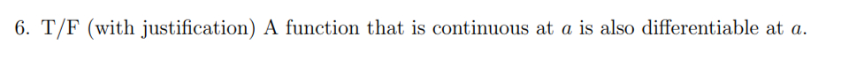 Solved TF (with justification) ﻿A function that is | Chegg.com