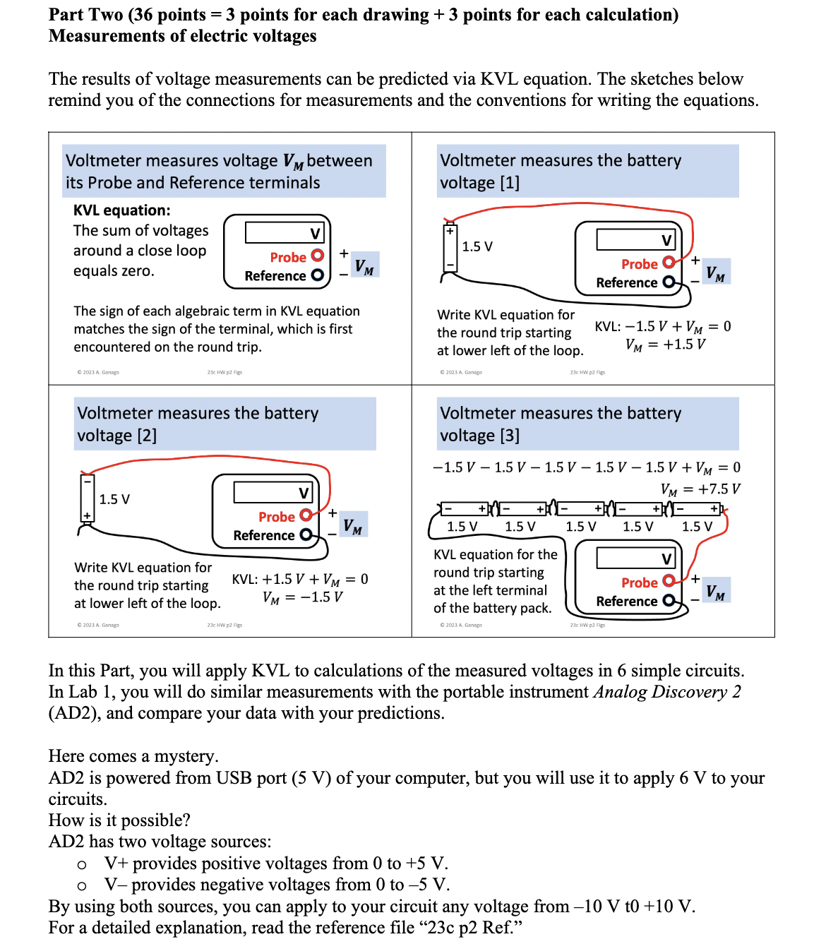 Solved Part Two, continuedPart Two (36 points =3 points for | Chegg.com