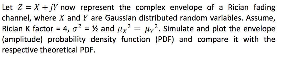 Simulate using MATLAB. I want to generate a plot like | Chegg.com