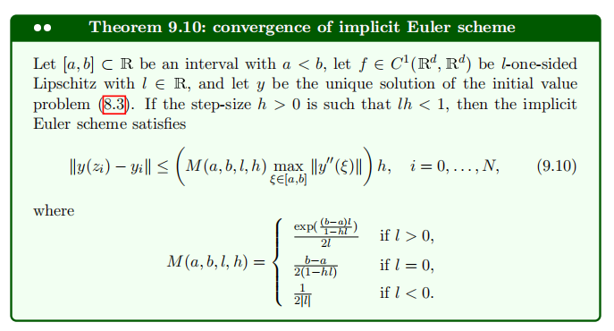 Solved Let the vector field y→f(y) be ℓ-one-sided Lipschitz, | Chegg.com
