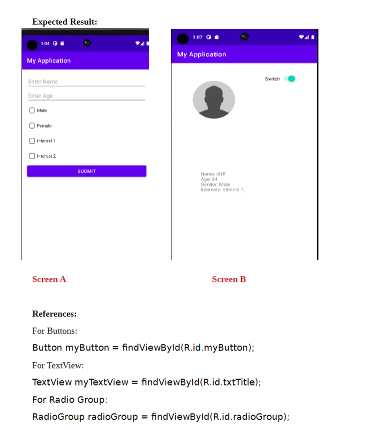 Solved Requirements 1 Layouts Utilize Both 