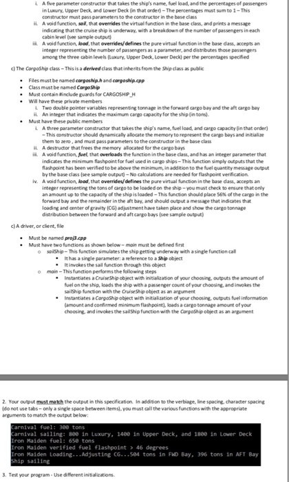 Objectives: 1) Use inheritance to derive new dasses; | Chegg.com