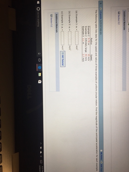 Solved The following table lists data for the speed and | Chegg.com