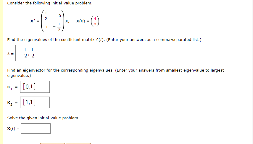 Solved Consider the following initial-value problem. | Chegg.com