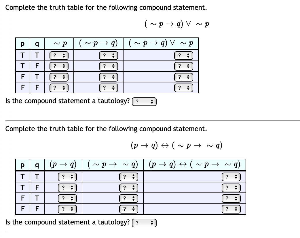 Solved Complete the truth table for the following compound | Chegg.com