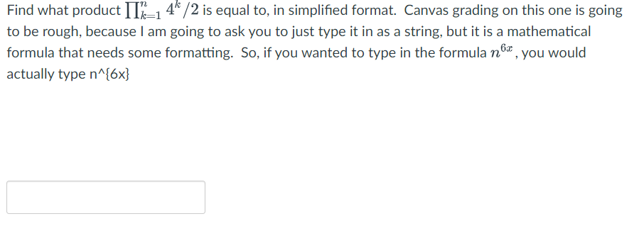 Solved Find what product Im=1 4* /2 is equal to, in | Chegg.com