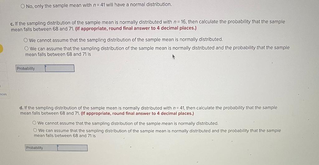 Solved A random sample is drawn from a population with mean | Chegg.com