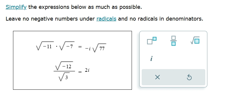 Solved Simplify the expressions below as much as | Chegg.com