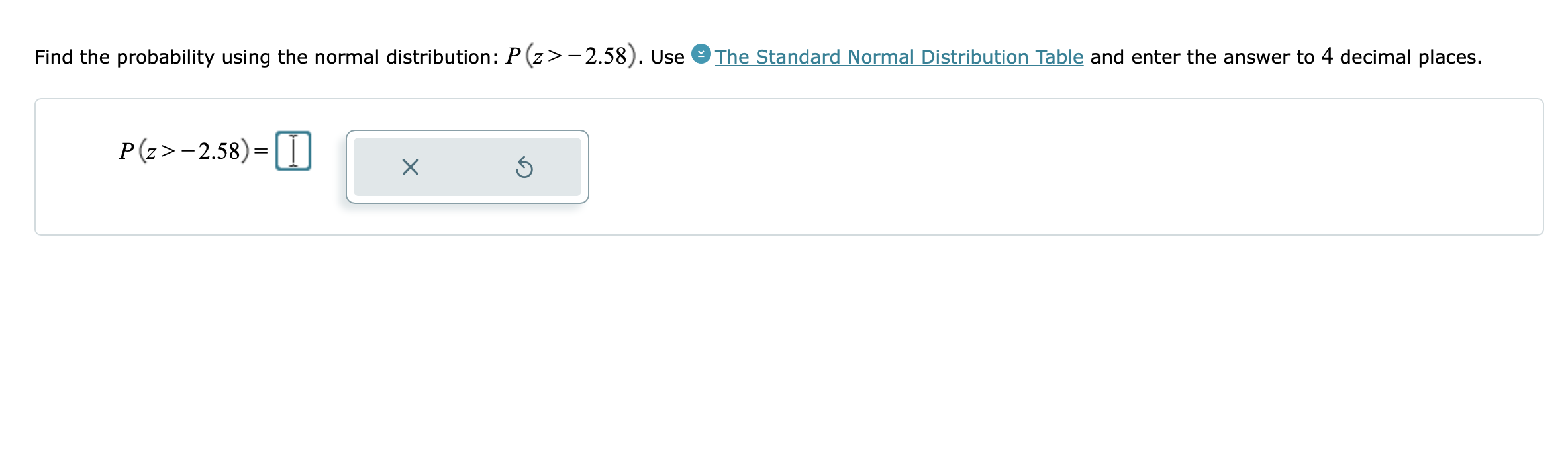 Solved Find the probability using the normal distribution: | Chegg.com