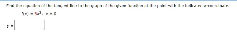 Solved Find the equation of the tangent line to the graph of | Chegg.com