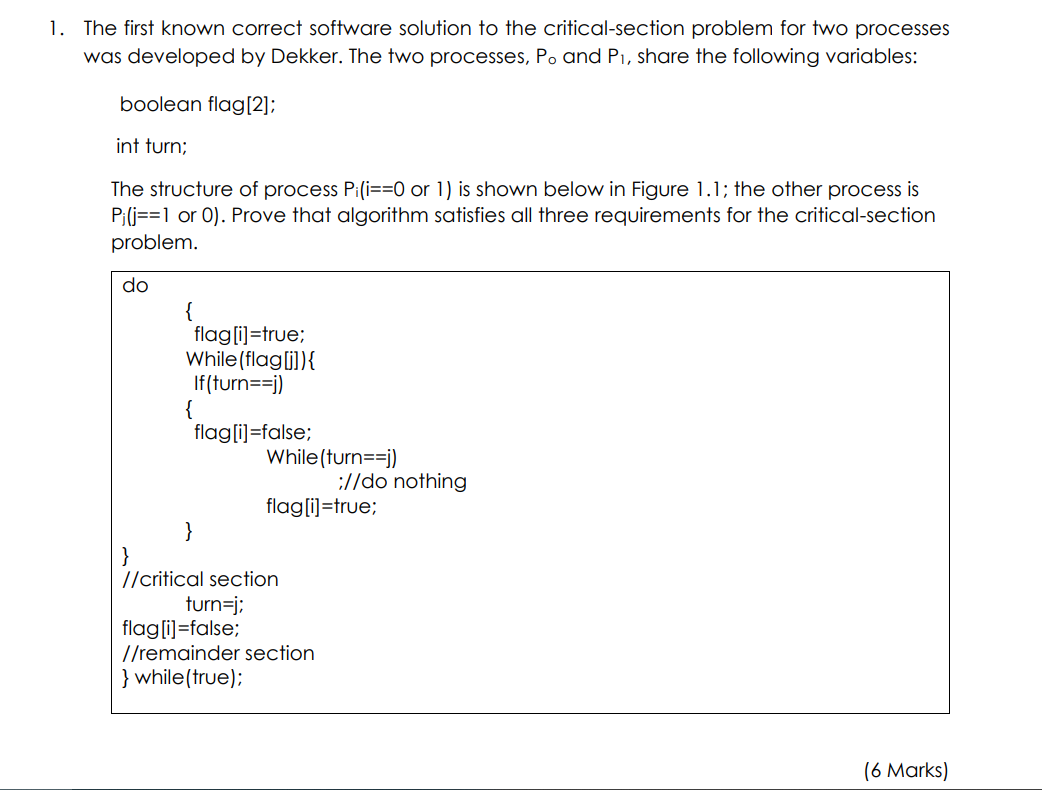 Solved The first known correct software solution to the | Chegg.com
