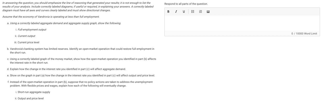 Solved In answering the question, you should emphasize the | Chegg.com