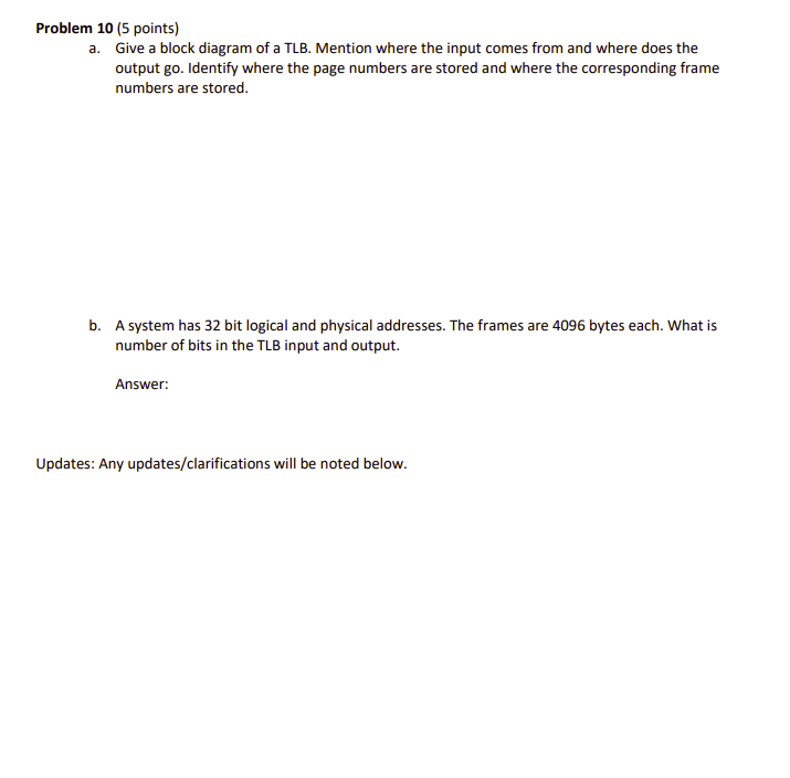 Solved Problem 1 (17 points) Recall the various deadlock | Chegg.com
