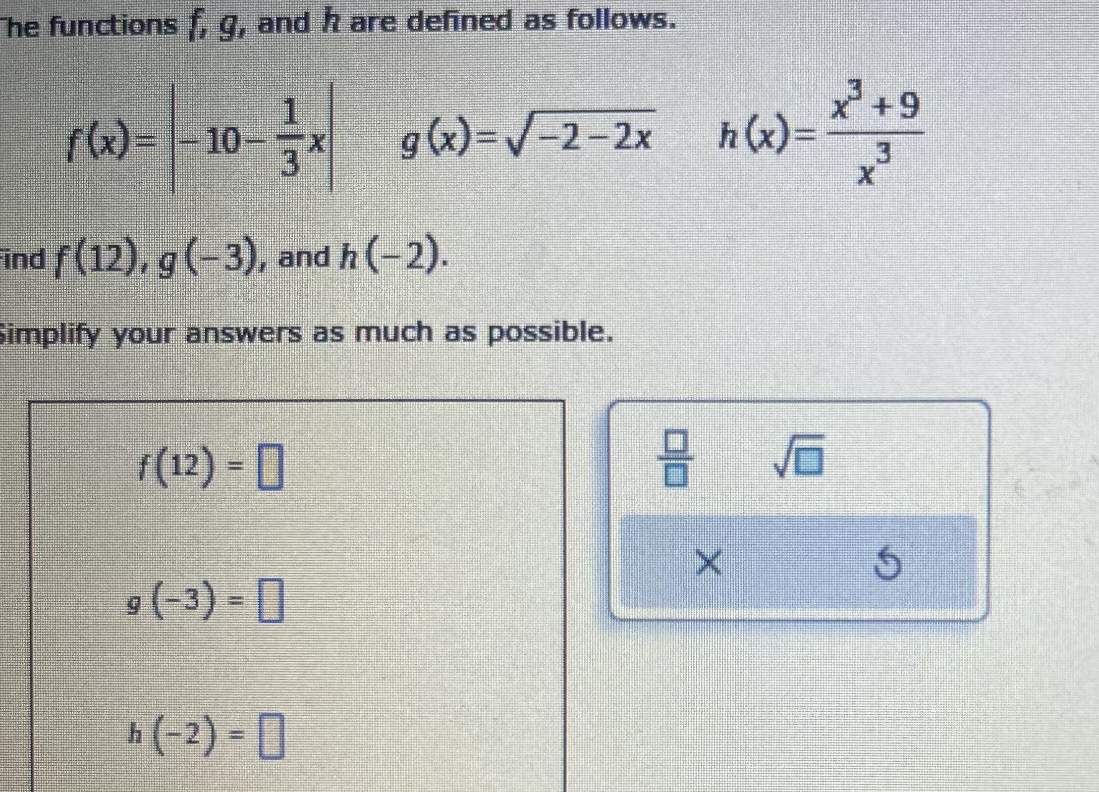 Solved Question | Chegg.com