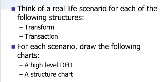 Think of a real life scenario for each of the | Chegg.com