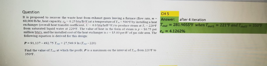 Solved Subject :Numerical method&optimization Method to | Chegg.com