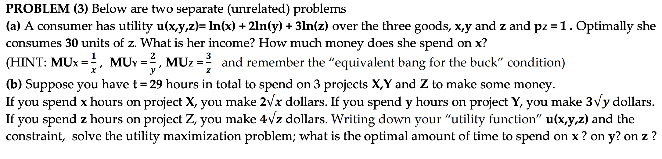 Solved The answer to the questions is already given but I | Chegg.com