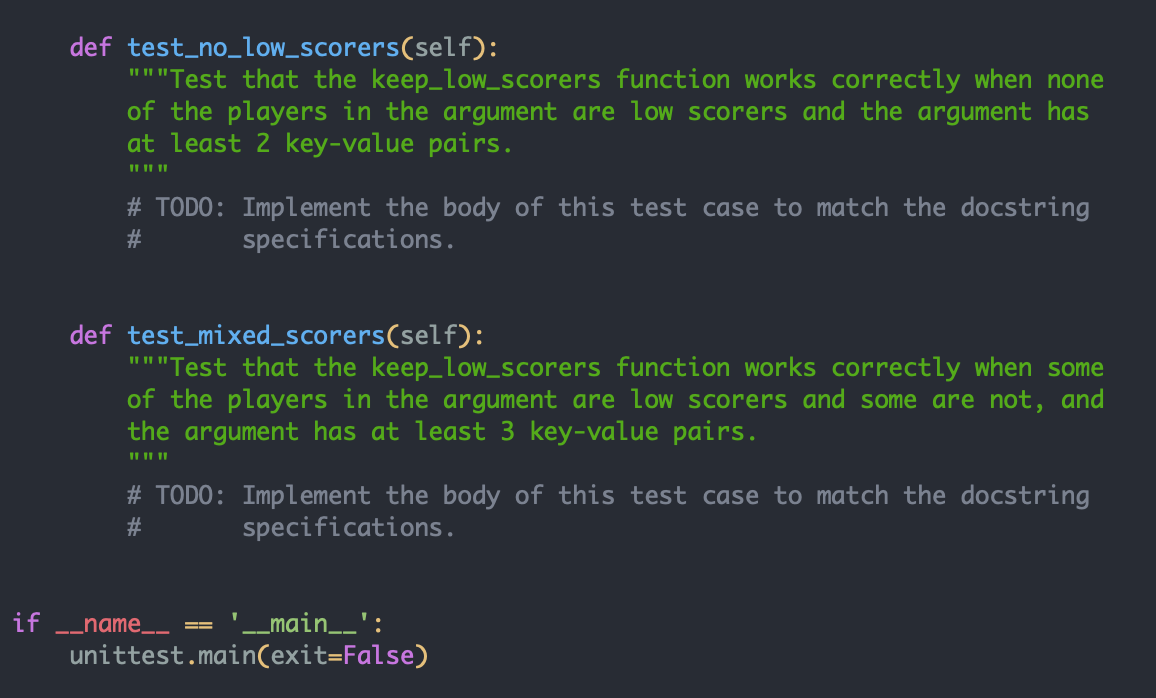 Solved import unittest from typing import Dict, List def | Chegg.com