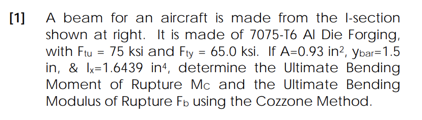 Solved [3] Re-apply Cozzone's Method to Problem [1] to | Chegg.com