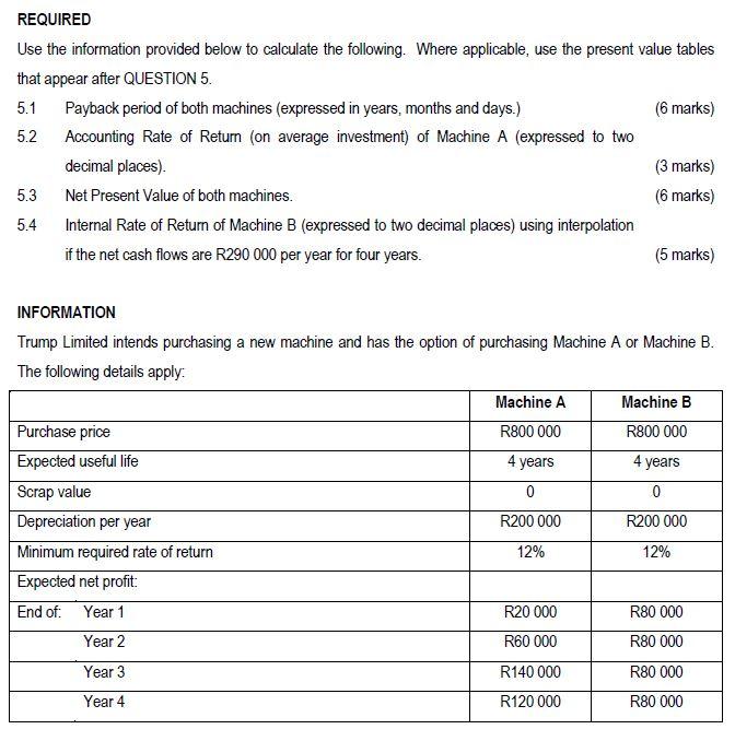 Solved REQUIRED Use the information provided below to | Chegg.com