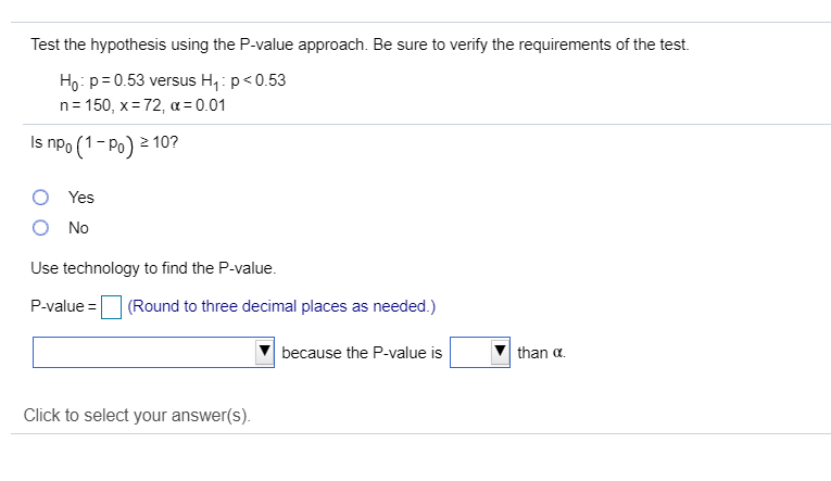 Solved Test the hypothesis using the P-value approach. Be | Chegg.com