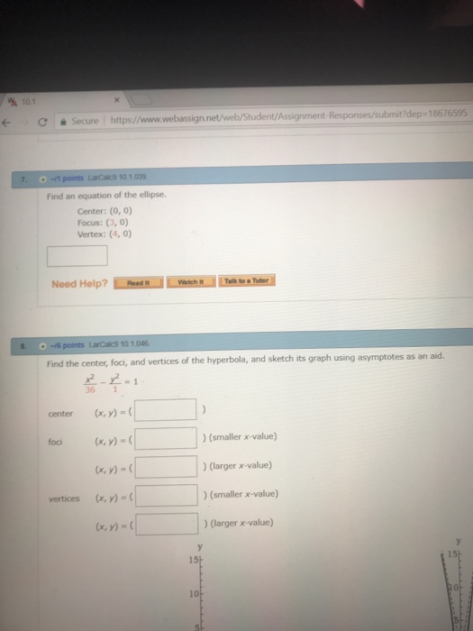 Solved eC Secure https://www.webass t?dep-18676595 Find an | Chegg.com