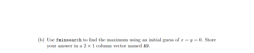 Solved Find minima by using MATLAB build in functin from | Chegg.com Solved Find minima by using MATLAB build in functin from | Chegg.com