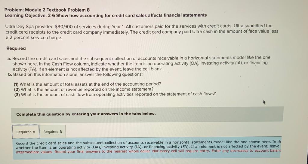 Solved Problem: Module 2 Textbook Problem 8 Learning | Chegg.com