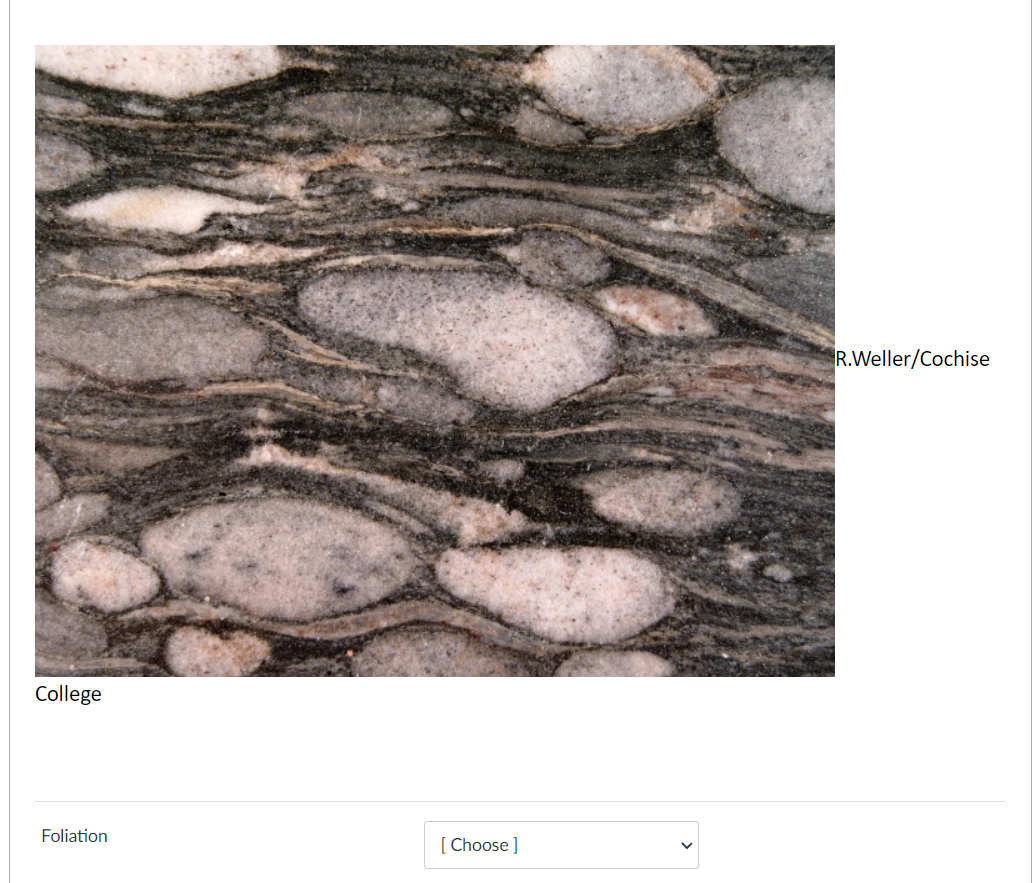 Solved Texture [Choose1 Diagnostic Minerals Choose1 Type of | Chegg.com