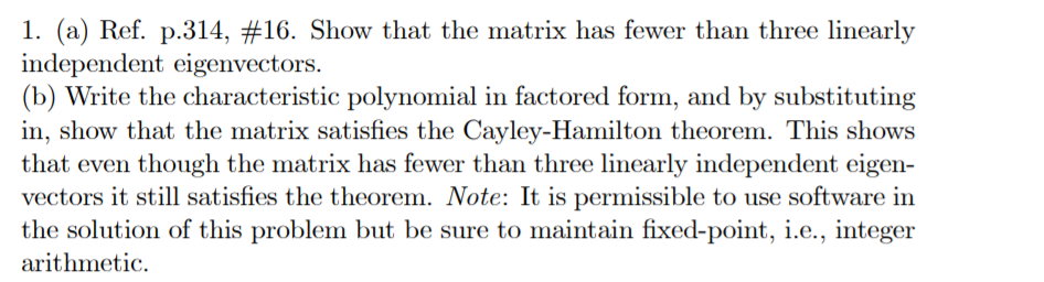 Solved p.314 # 16 from Introduction to Linear Algebra by | Chegg.com